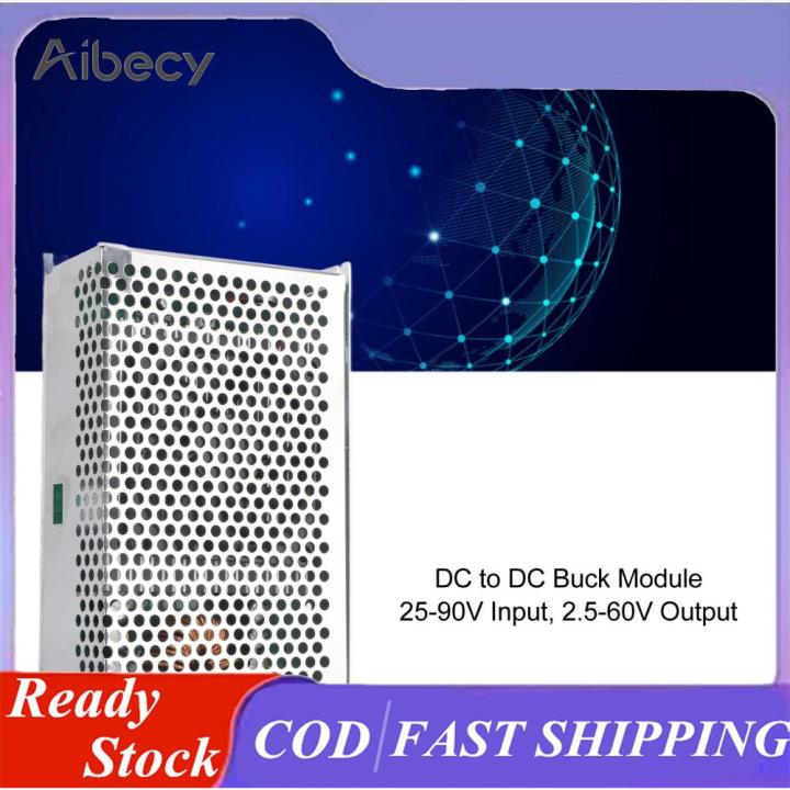 Aibecy DC To DC Buck Module DC Voltage Converter Maximum 1500W 50A 25 ...