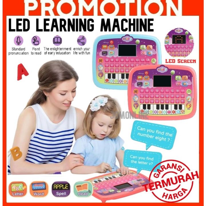 ~Ship From KL~ Kids LED Screen learning laptop piano toy Mainan belajar ...