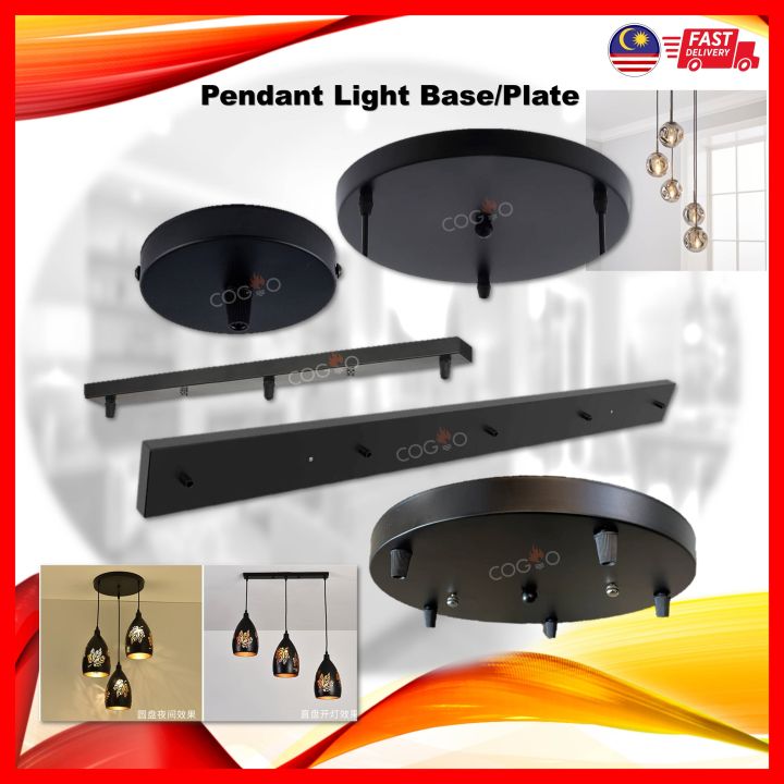 Base/Plate Pendant Light Ceiling Light Hanging Light Long Round 1 Head ...