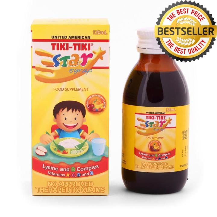 Tiki-Tiki Star Syrup 120ml | Lazada PH