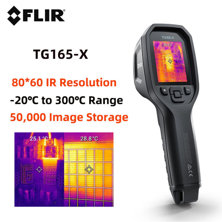 FLIR Infrared Thermal Imager TG165-X MSX Enhanced Industrial PCB ...
