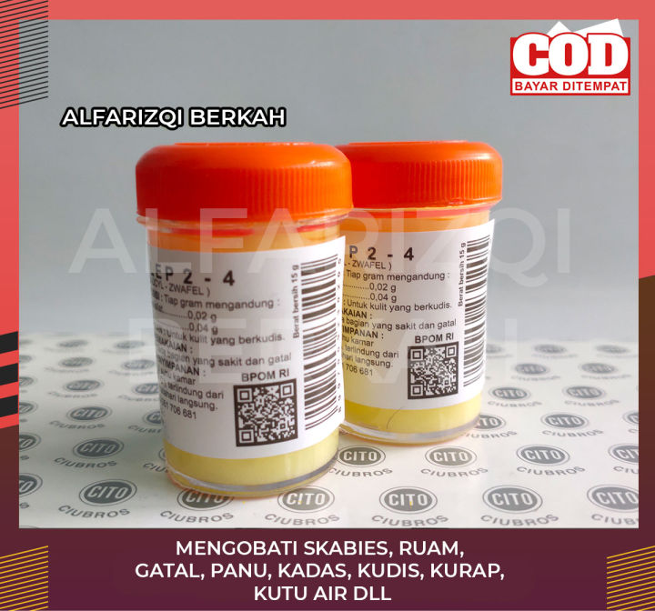 Salep Gatal Scabies 24 15gr, Obat Salep Scabies Untuk Manusia, Salep 24 ...