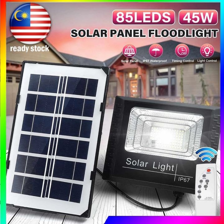 💡 New Stock 💡 Solar Floodlight 45 Led Portable Spotlight floodlight ...