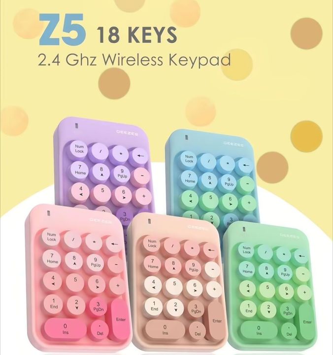 FANTASY T MALL MOFII GEEZER Z5 Portable Mini Wireless Numeric Keypad ...