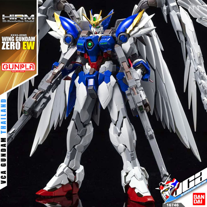 VCA ⭐️ BANDAI GUNPLA HI RESOLUTION MODEL HIRM 1/100 XXXG-00W0 WING GUNDAM ZERO CUSTOM ประกอบ ...
