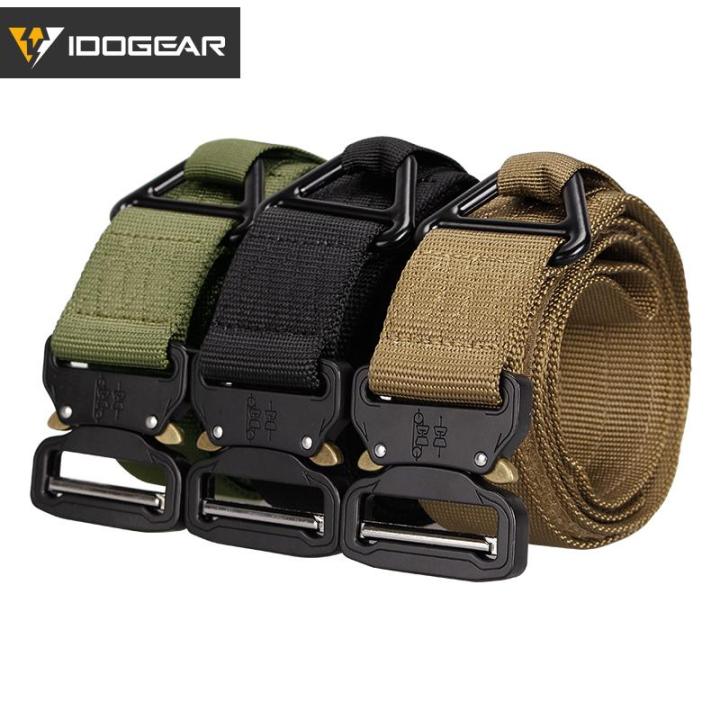 IDOGEAR 1.75 Inch CQB Quick Release Tactical Belt Riggers IG-BT3403 Men ...
