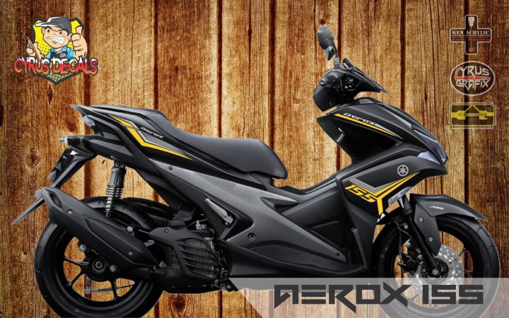 AEROX 155 STOCK DECALS | Lazada PH