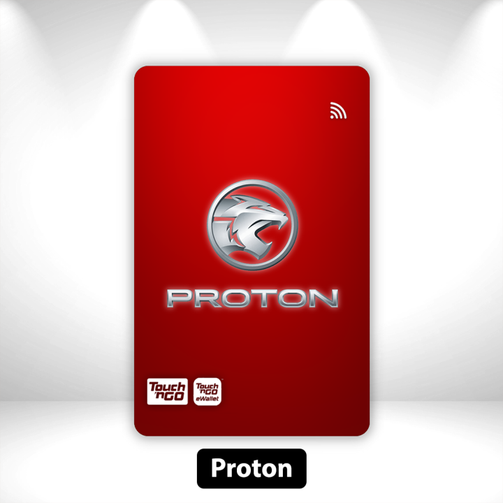 [Bukan Kad*] Proton - Sticker TNG Sticker TNG NFC Card Skincard Cover ...