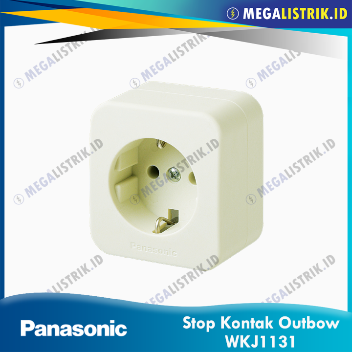 PANASONIC STOP KONTAK OB / SOCKET OUTLET 1 GANG OUTBOW ALPHACUBE ...