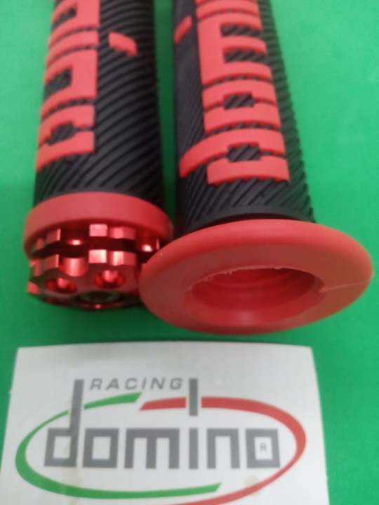 DOMINO COLOR RED VERSION 2 HANDLE GRIP/ GAMIT SA MOTOR | Lazada PH