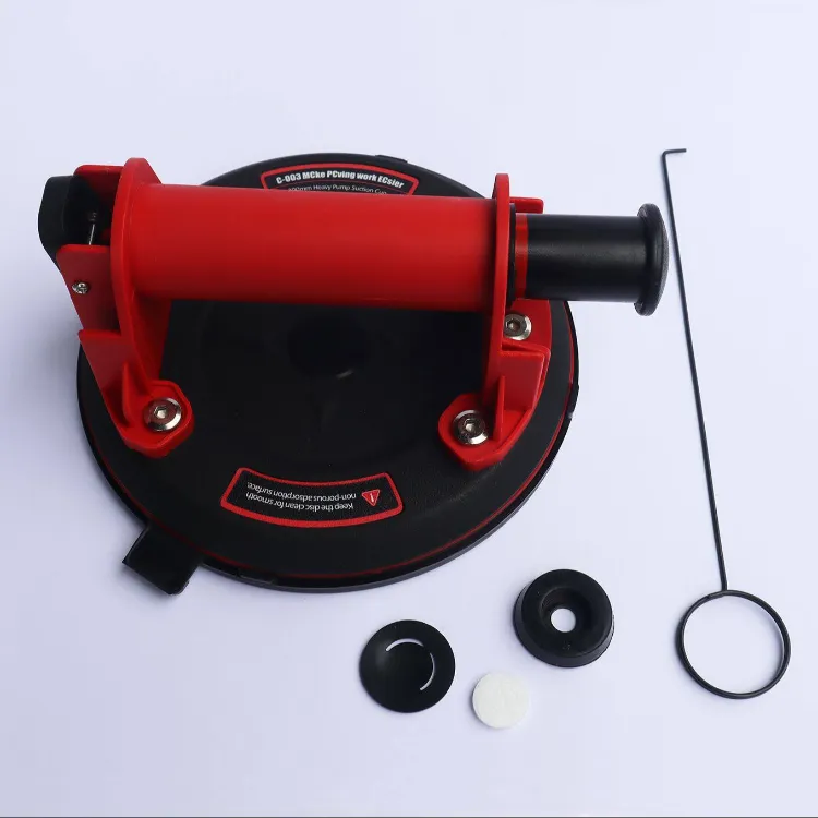 Ceramic Tile Glass Suction Cup Vacuum Pickup Handler Pump 200Kg Lifting ...