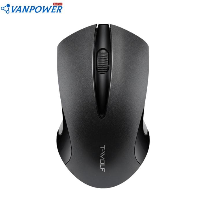 (Ready) Q2 1200dpi 3 Buttons USB Silent Mouse Computer PC 2.4G Wireless ...