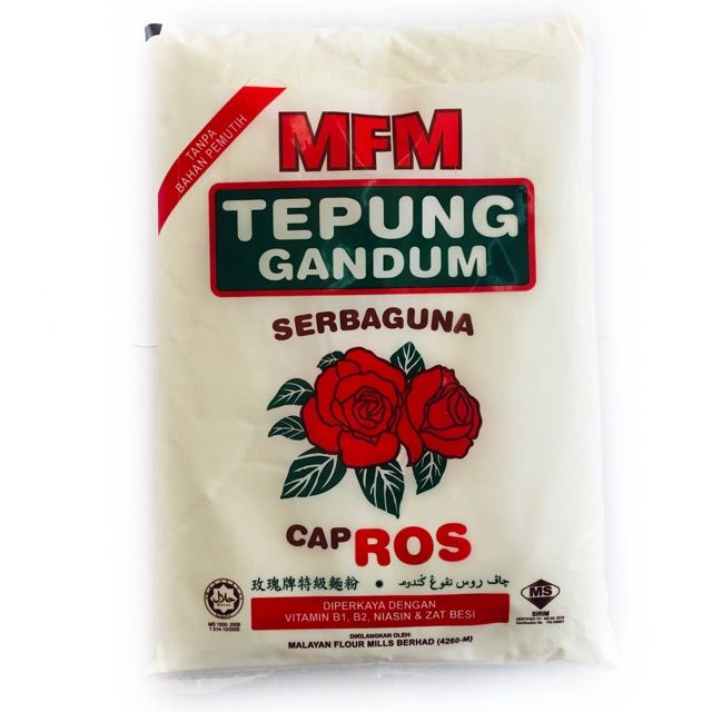 Tepung Gandum Cap Ros 1pcs 850g | 1 carton (850gx12) | Lazada