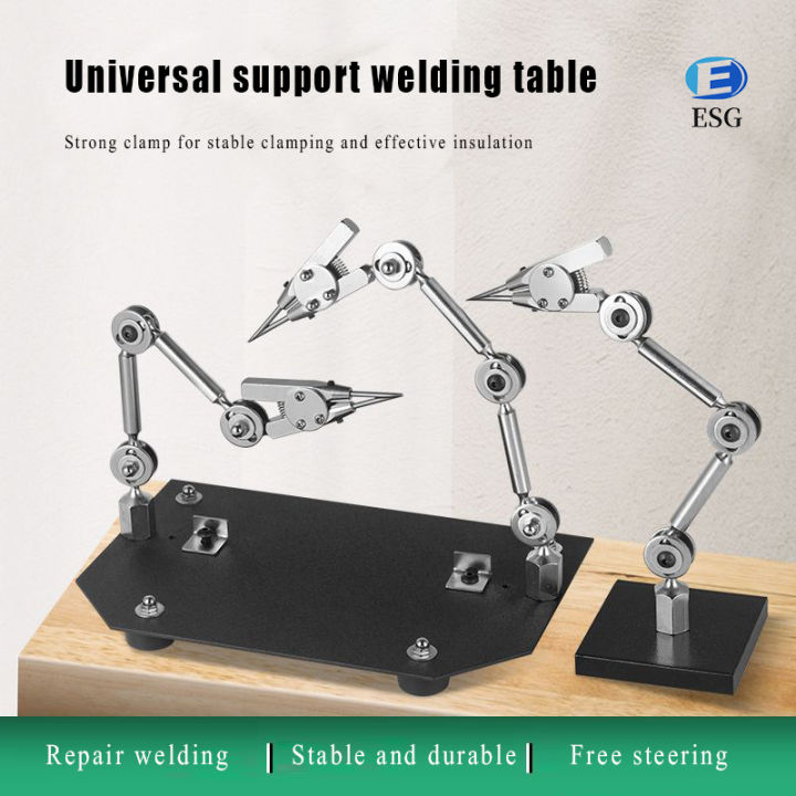 Helping Hands Soldering Station, Auxiliary Welding Work Clip Jewelry ...