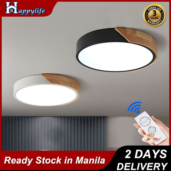 Ceiling lights modern design tri colors dimming led light for ceiling ...