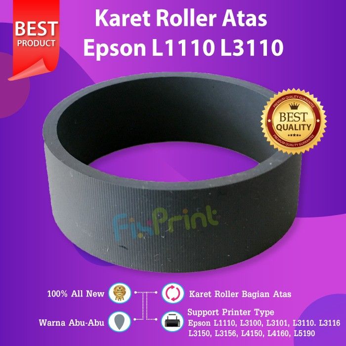 Pick Up Roller Epson L1110 L1210 L3110 L3210 L3150 L3250 L5190 L5290 Karet ASF Printer | Lazada ...
