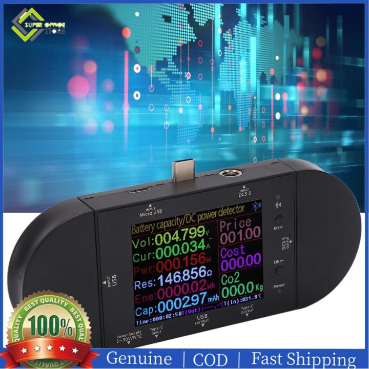 Digital Voltmeter USB Tester Safe 5V‑32V Diverse Gameplay Observe ...