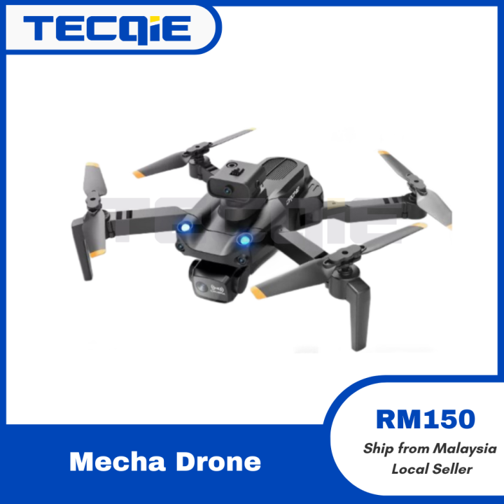 [NEW] Mecha Drone 8K HD Dual Camera FPV WIFI Selfie Drones Real-time ...