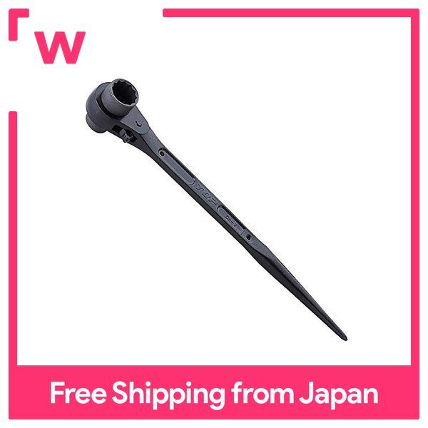 TOP Double-crochet ratchet wrench with chisel 13x17mm, cation coating ...