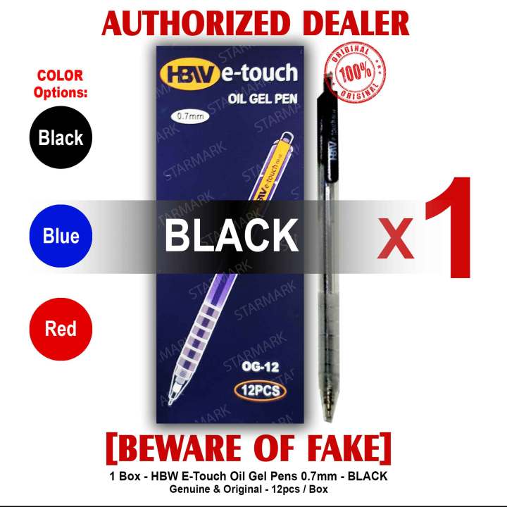 HBW E-Touch Ballpen Ballpens BLACK BLUE RED ETouch E Touch E-Touch ...