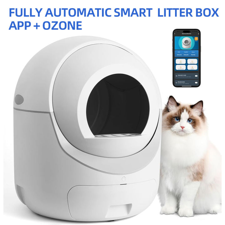 Fully Automatic Smart Cat Litter Box Self Cleaning Litter Box Cat