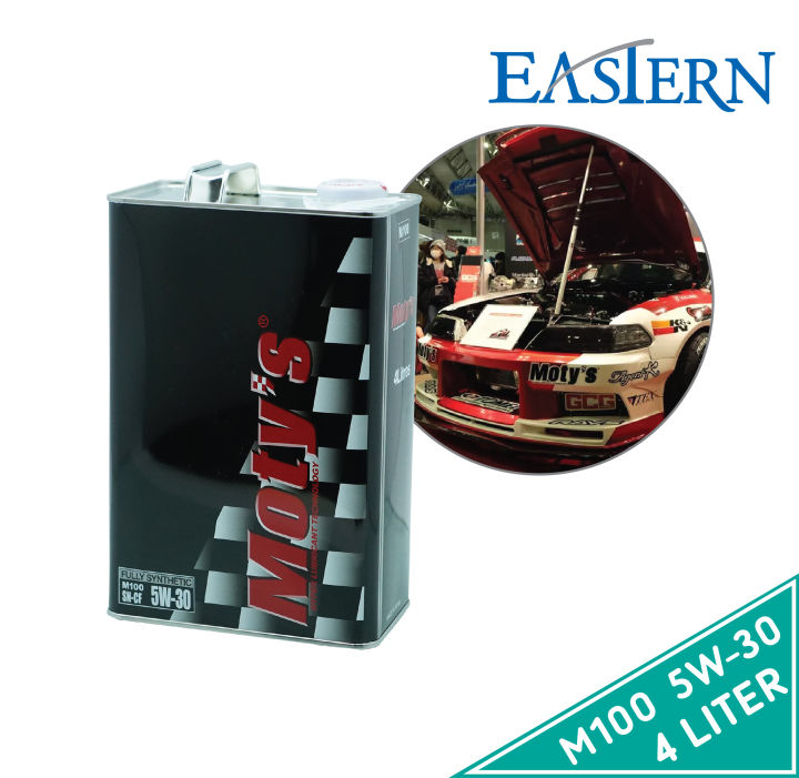 EASTERN Moty's M100 Engine Oil Motys Racing Motor Oil Fully Synthetic ...