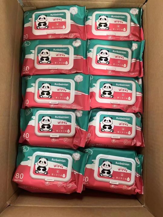 10Packs Organic Baby Wipes 80 Pcs Per Pack 99% Water Hypoallergenic ...