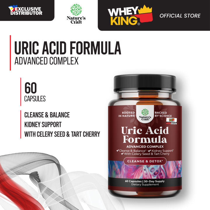 BUY1 TAKE1 = Natures Craft Uric Acid Formula - 60 Capsules | Lazada PH