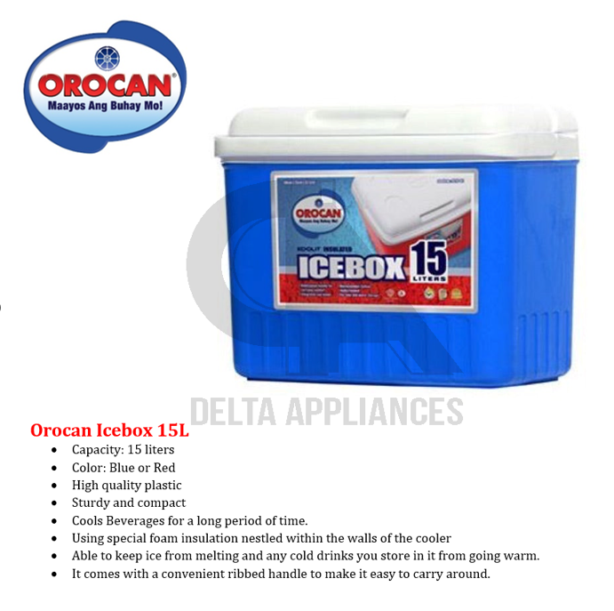 Orocan Icebox 15L Lazada PH Orocan Icebox 15L Lazada PH