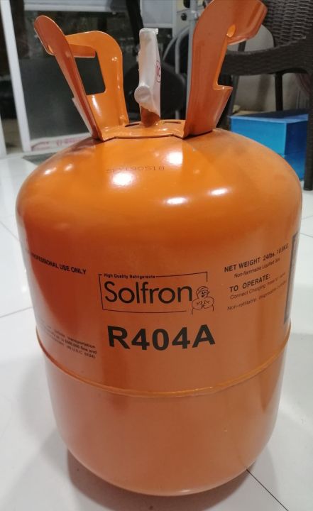 SOLFRON REFRIGERANT r404a (Original Freon) 10.9 kg. | Lazada PH
