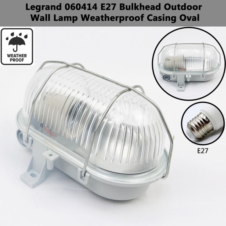 Legrand Lampu Dinding 060414 Outdoor E27 IP44 Kalis Cuaca Weatherproof ...