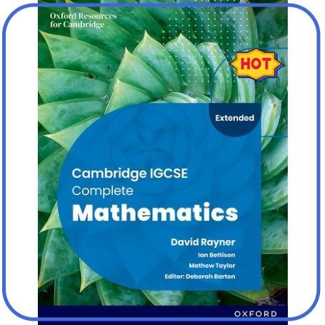⭐ ⭐READY STOCK⭐ ⭐ ♦Cambridge IGCSE Complete Mathematics Extended Student Book Sixth Edition ...