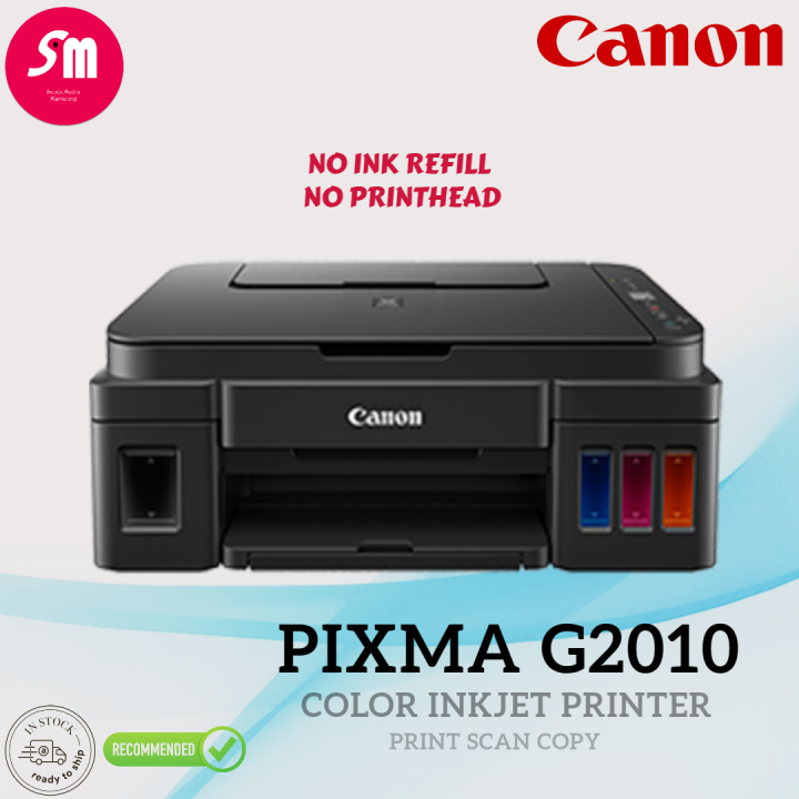 Canon PIXMA G2010 BODY ONLY Refillable Ink Tank Inkjet Printer Original ...