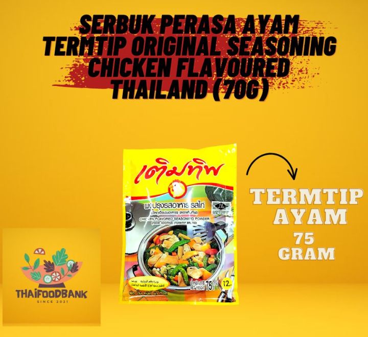 Serbuk Perasa Ayam Termtip Original Seasoning Chicken Flavoured ...