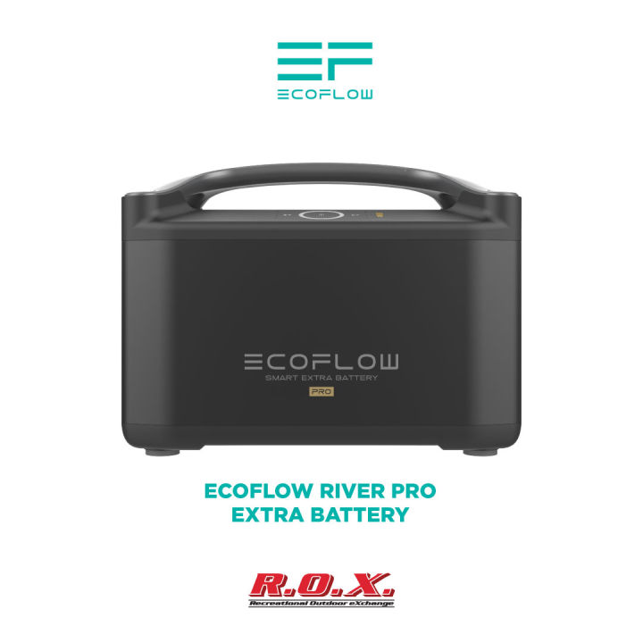 ECOFLOW RIVER PRO EXTRA BATTERY POWER STATION แบตเตอรี่สำรองสำหรับรุ่น ...