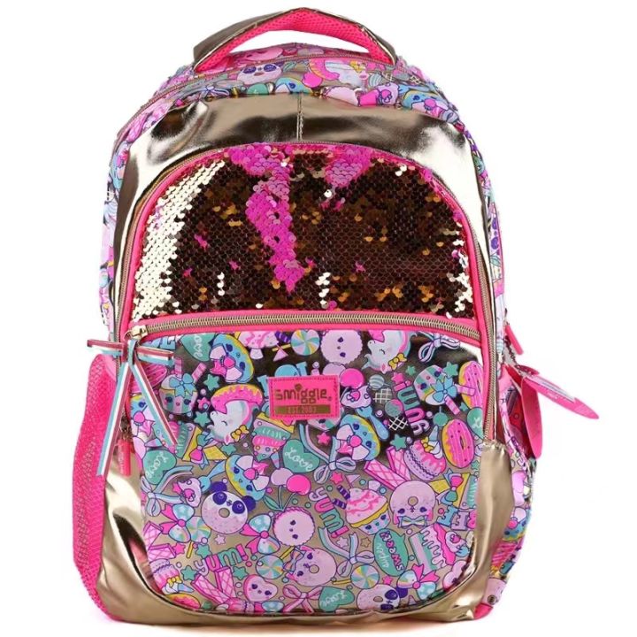 Smiggle Gold backpack school bag for Primary School 20Th Birthday ...