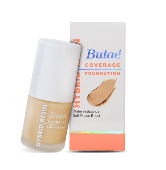 Butae Hybrid Resin Coverage Foundation 25g บูเต้ ไฮบริด คัฟเวอเรจ ฟาว ...