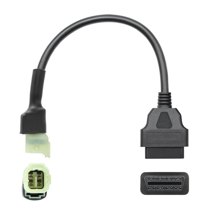 Honda Motorcycle OBD2 Adapter Cable 16 Pin to 4 Pin Diagnostic ...