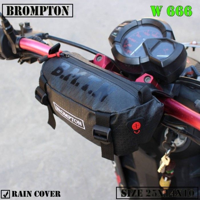 Bisa COD Tas Stang Sepeda Seli Brompton Dahon Tas Motor Tas Outdoor ...