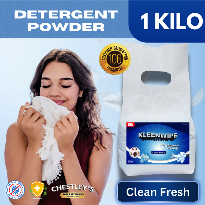 KLEENWIPE 1 KILO DETERGENT POWDER | Lazada PH