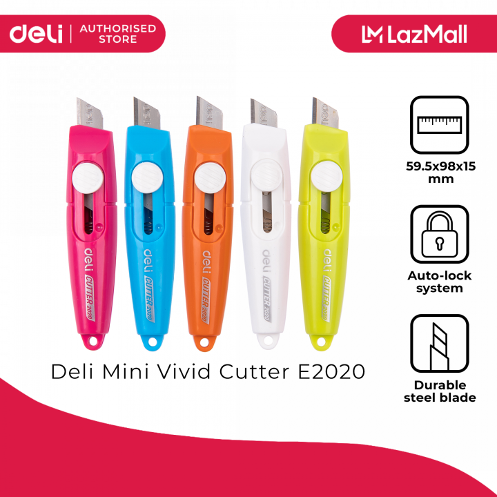 Deli Mini Vivid Cutter E2020 (1pc) [75322020] | Lazada PH