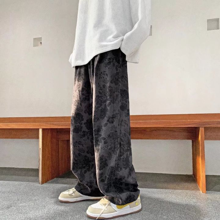 XARA＆CO Unisex High Quality Corduroy Pants for Summer Mens Thin Style ...