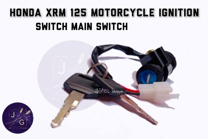 Honda XRM 125 Motorcycle Ignition Switch Main Switch | Lazada PH