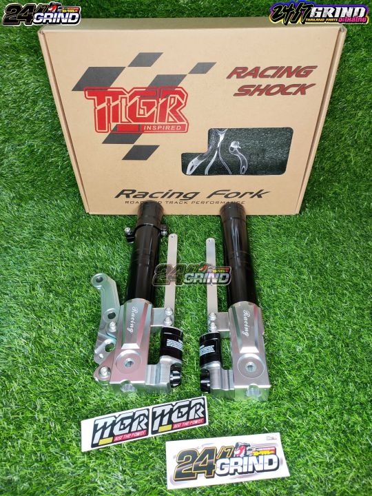 TTGR RACING FRONT SHOCK YAMAHA AEROX V1 / AEROX V2 (OUTTER TUBE) WITH ...