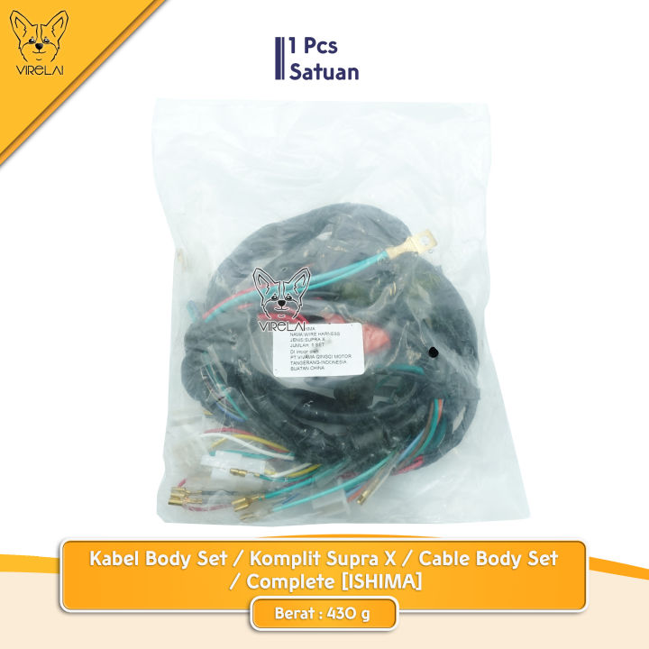 Kabel Body Set / Komplit Supra X / cable Body Set / Complete Supra X ...