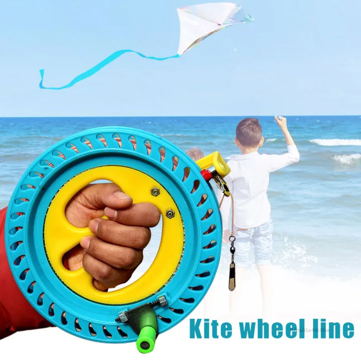 Grip Outdoor Kite String Reel Double Handle Wrapped Kite Wheel Flying ...