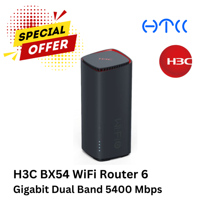 H3C BX54 WiFi Router 6 Gigabit Dual Band 5400 Mbps | Lazada.co.th