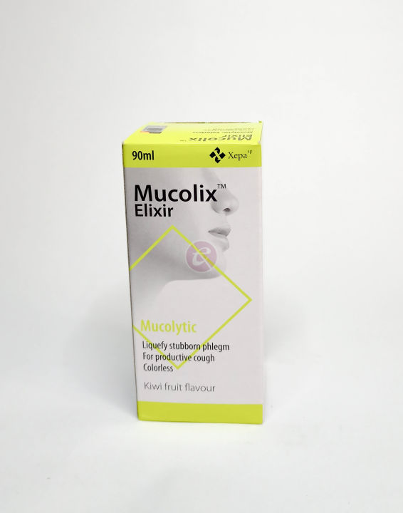 Mucolix Elixir Syrup (90ml) | Lazada