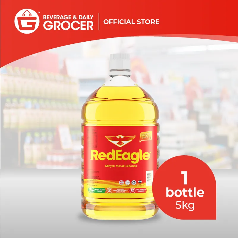 Red Eagle Cooking Oil 5kg (2 bottles x 5kg) | Lazada