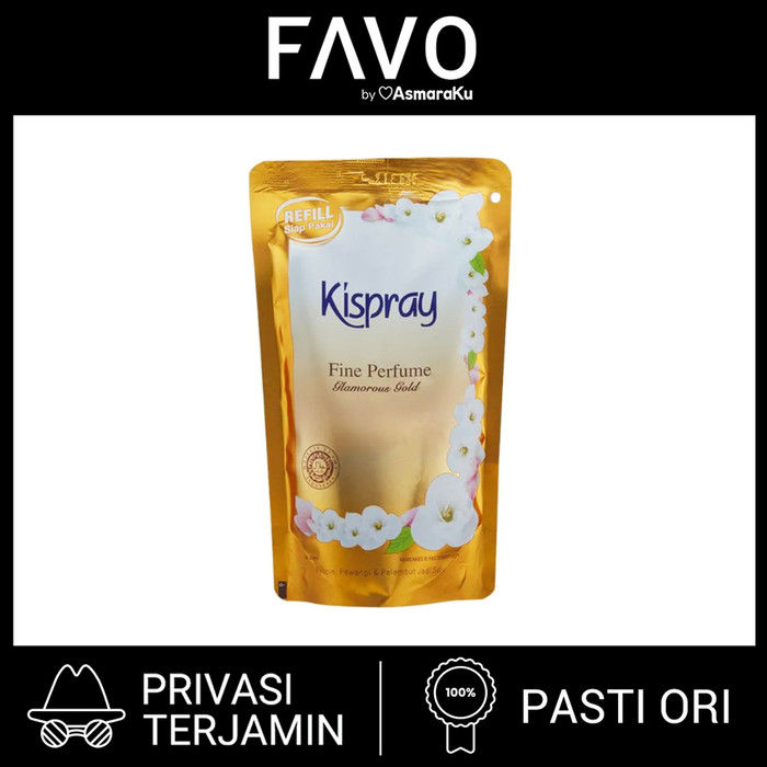 Kispray Gold Pewangi & Pelicin Pakaian Pouch - 280 mL | Lazada Indonesia